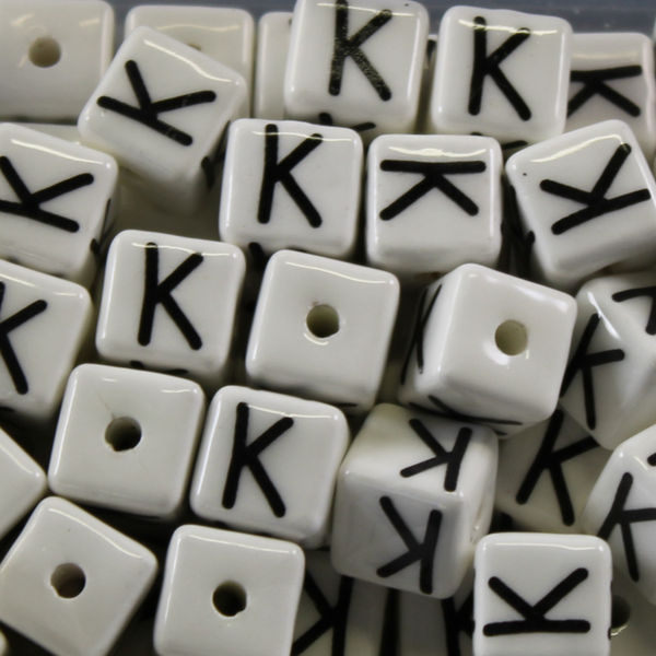 Beads of Courage, Beads at Home, Letter K (100 pcs/unit) – BEADS OF ...