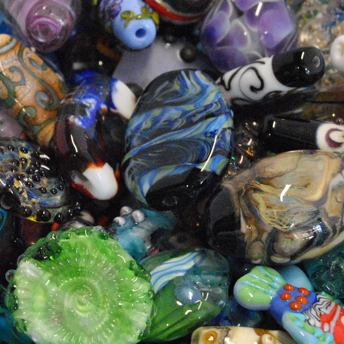 Beads of Courage, Beads at Home, Handmade Glass - Bone Marrow ...